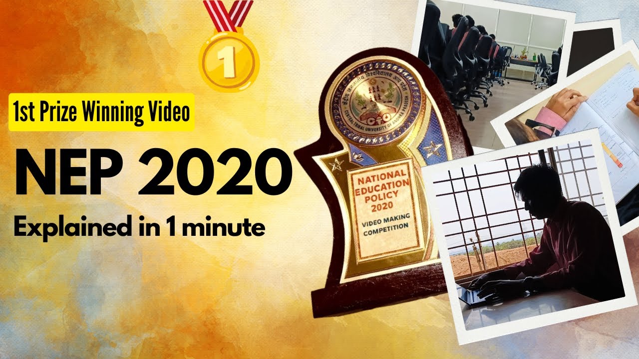 NEP 2020 Explained in 1 Minute | National Education Policy Highlights ...