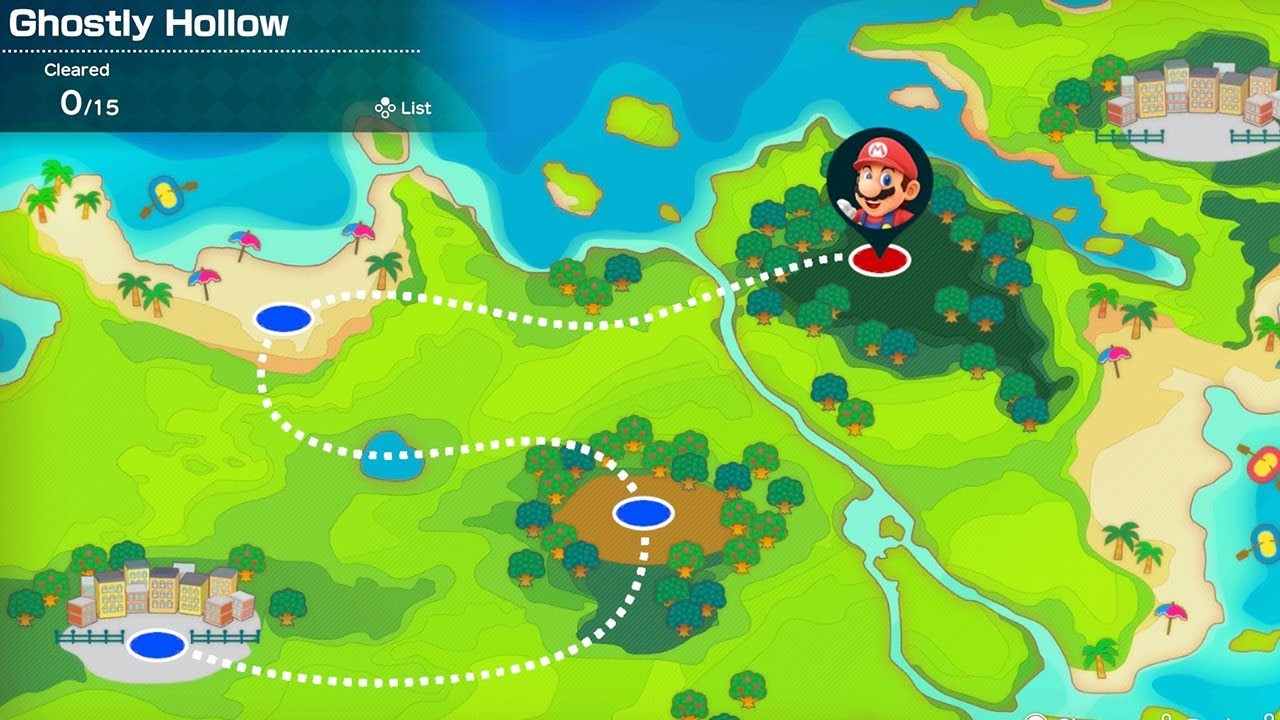 Super Mario Party - Challenge Road - Ghostly Hollow! - YouTube