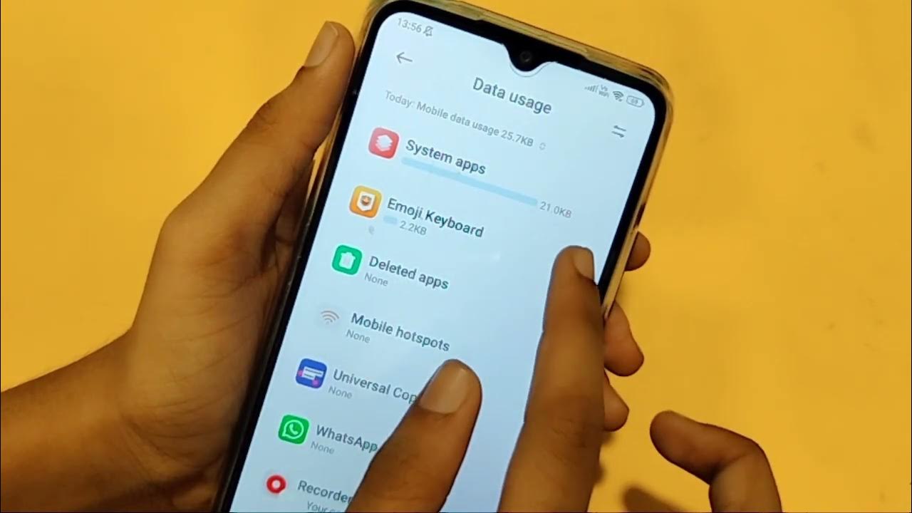 Redmi 10A data usage full setting | how to check data usege | data usage kaise dekhe - YouTube