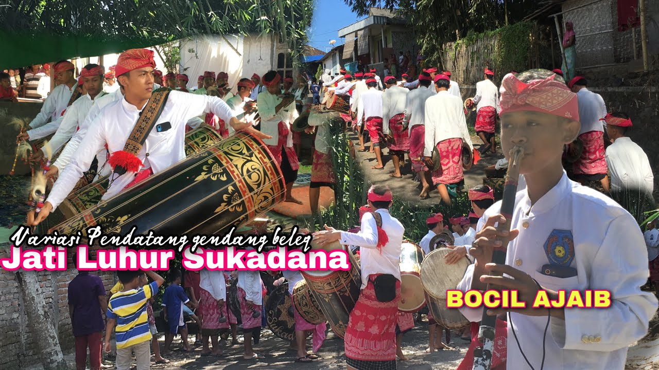 TABUH VARIASI PENDATANG GB JATI LUHUR SUKADANA BERSAMA RAMA SI BOCIL ...