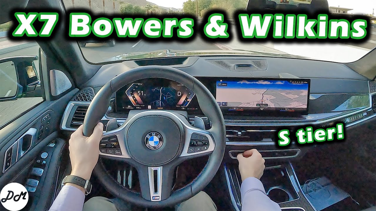 2023 BMW X7 – Bowers & Wilkins Diamond Surround Sound System Review ...