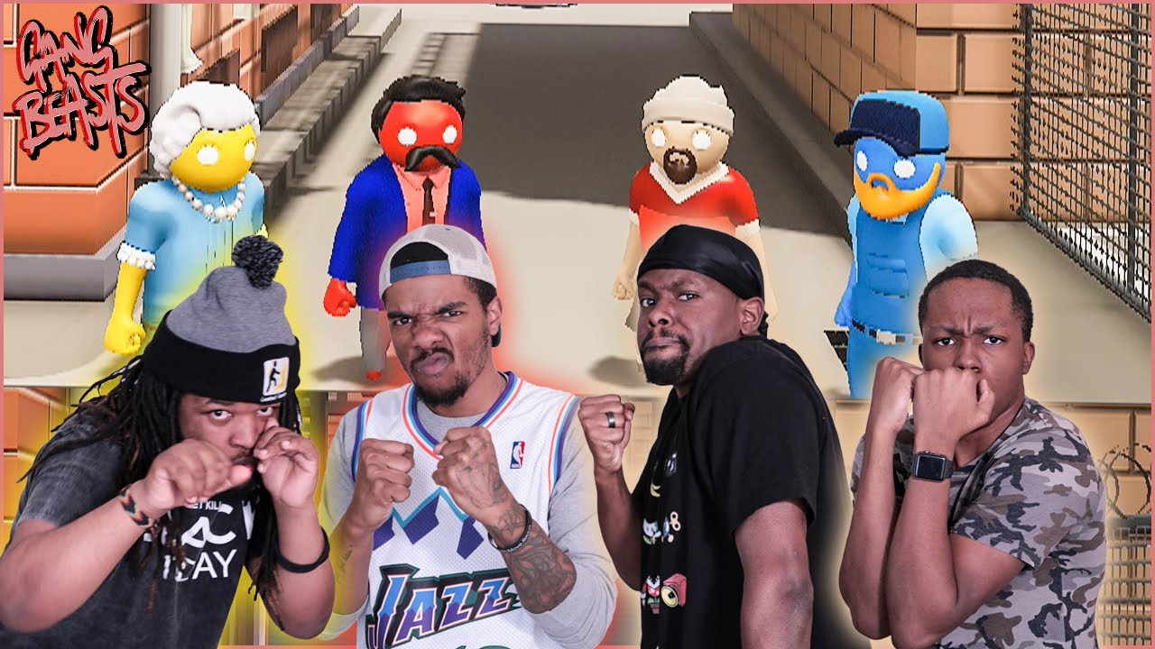Hilarious Crap Talk And INSANE Knockouts! (Gang Beasts) - YouTube