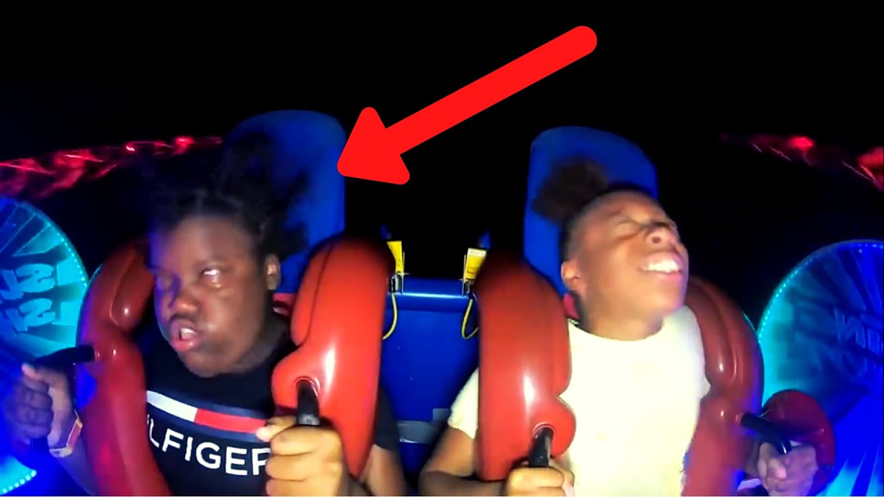 Kids Passing Out #1 | Funny Slingshot Ride Compilation - YouTube