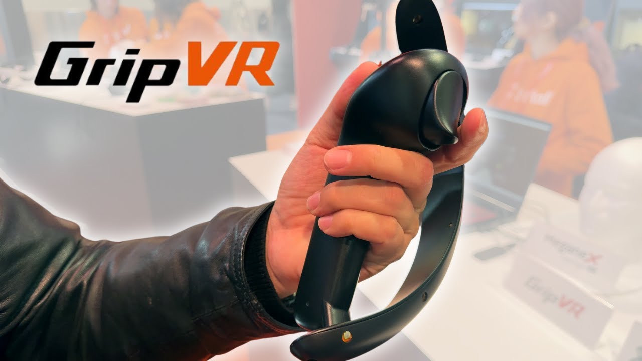 GripVR Controllers - Finally New Lighthouse Controllers With REAL Grip ...