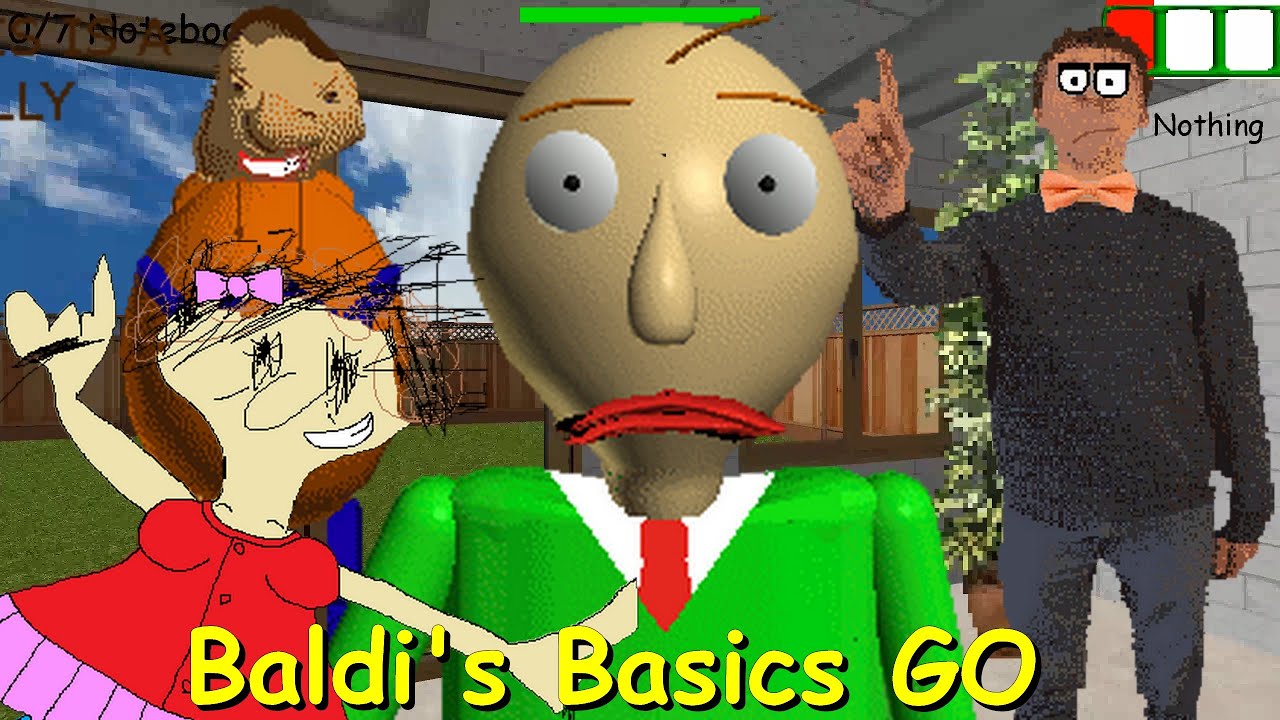 Baldi's Basics GO - Baldi's Basics Mod - YouTube