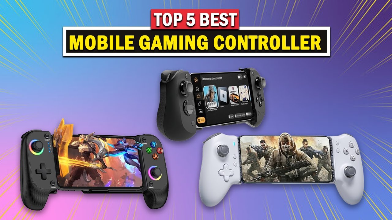 Best Mobile Gaming Controllers 2025 | Best Phone Controllers - YouTube
