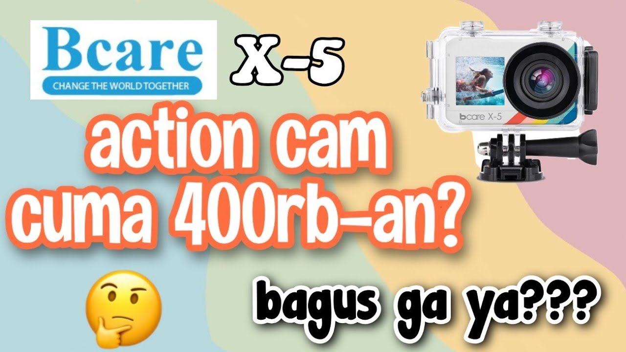 REVIEW ACTION CAM BCARE X5 - YouTube