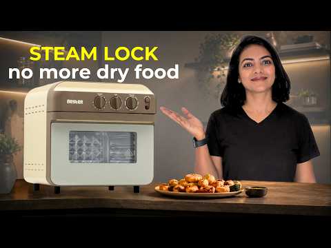 NESTER Air Fryer Oven Review: Stainless Steel, SteamLock, Multi Layer Cooking, Zero Flipping!