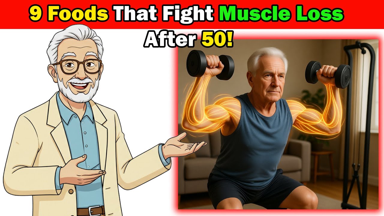 Top 9 Foods to Stop Muscle Loss and Rebuild Strength After 50 - YouTube