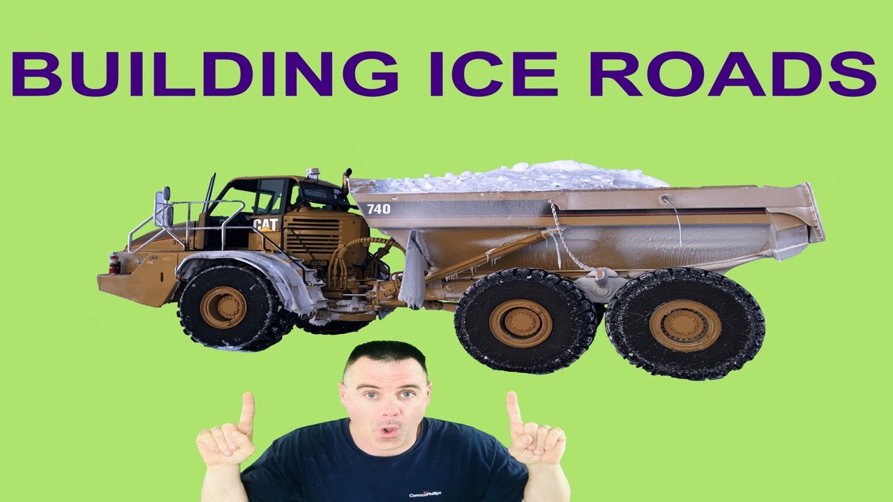 BUILDING ICE ROADS IN ALASKA #11 - YouTube