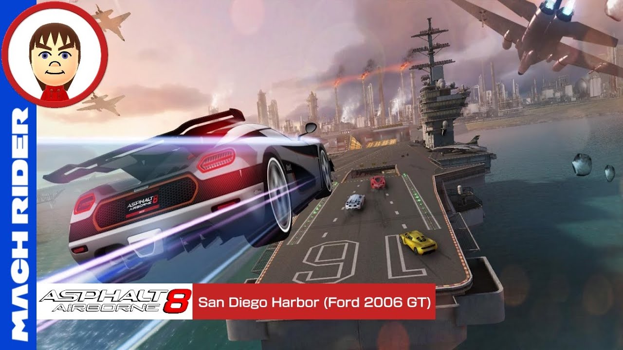 Asphalt 8: Airborne- San Diego Harbor (Ford 2006 GT) - YouTube