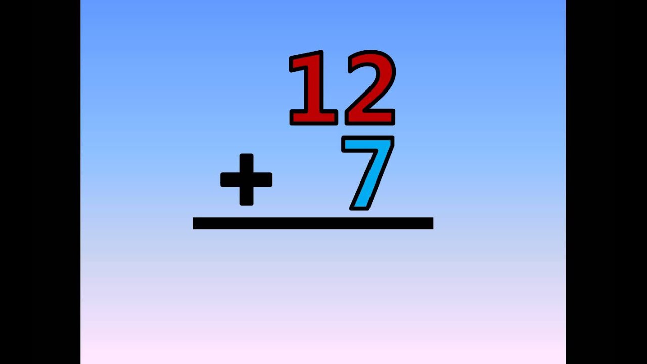 More Math Addition Facts - Adding by 12's - YouTube