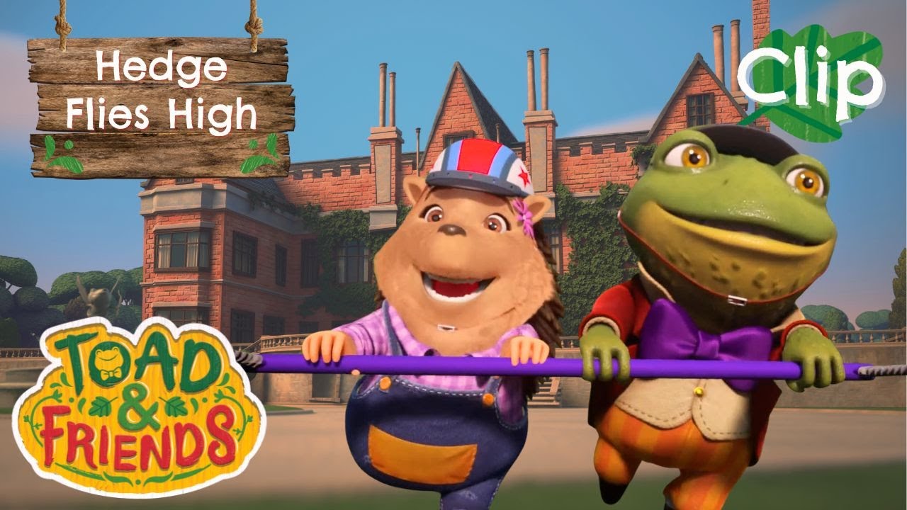 Hedge Flies High 🪁 | Toad & Friends Clips | Toad & Friends Official ...