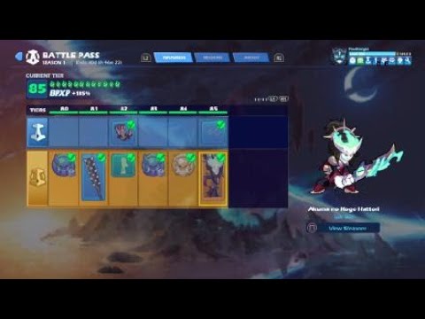 Brawlhalla | Unlocking Akuma no Kogo Hattori - YouTube