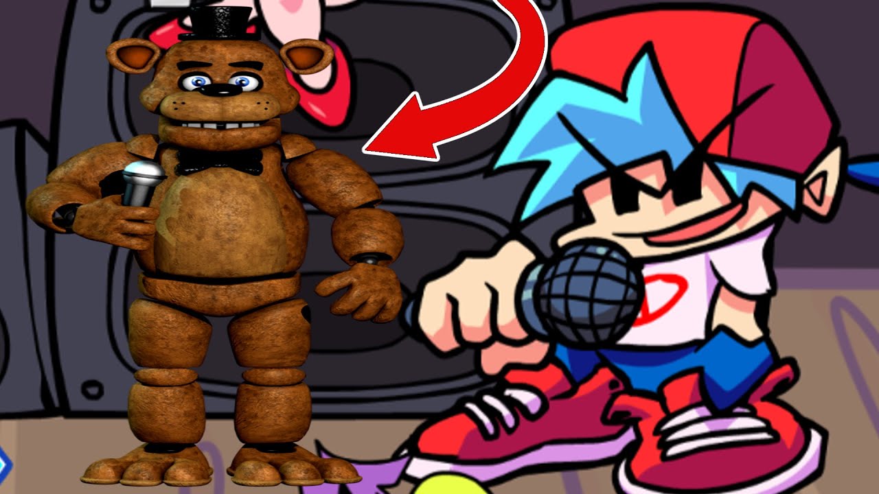Freddy FNAF Friday Night Funkin MOD ! - YouTube