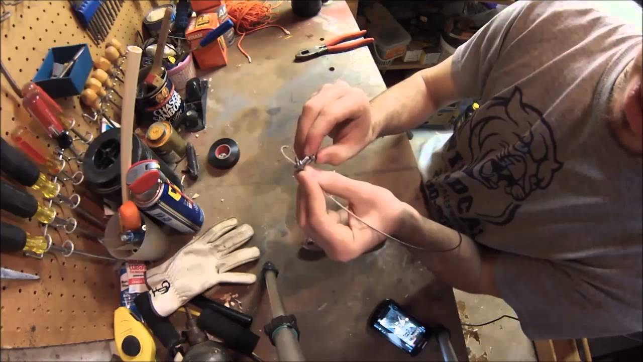 Making Simple Snares - YouTube