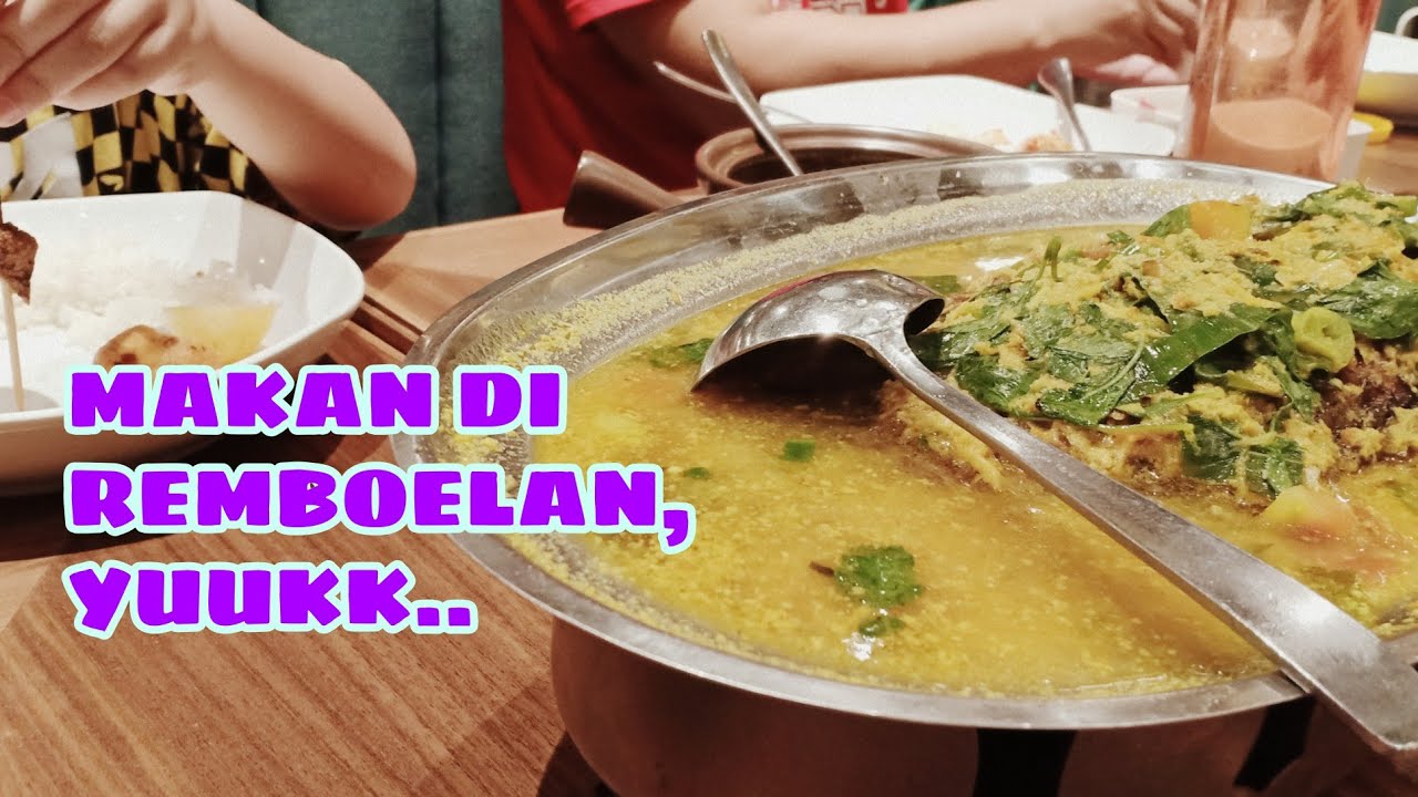 REMBOELAN RESTO || I LOVE INDONESIAN FOOD - YouTube