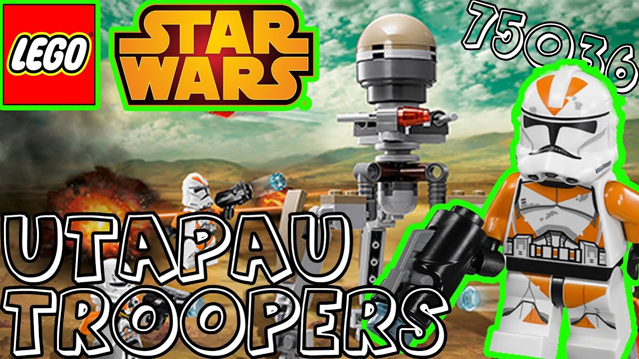 LEGO Star Wars Utapau Troopers LEGO 75036 - YouTube