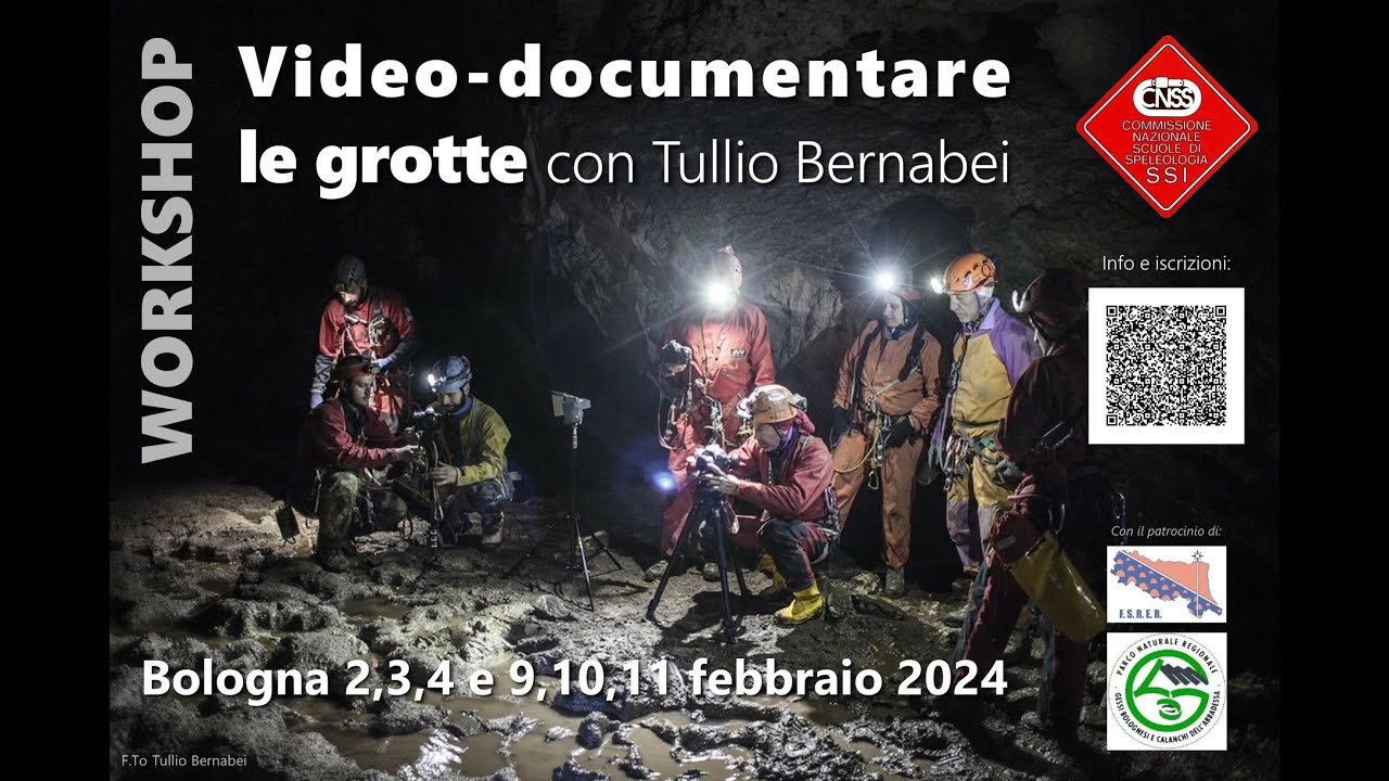 Backstage 2 del Workshop SSI "Video Documentare le grotte" - YouTube