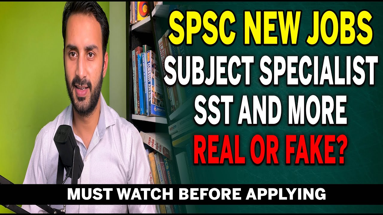 spsc new jobs 2022 - YouTube