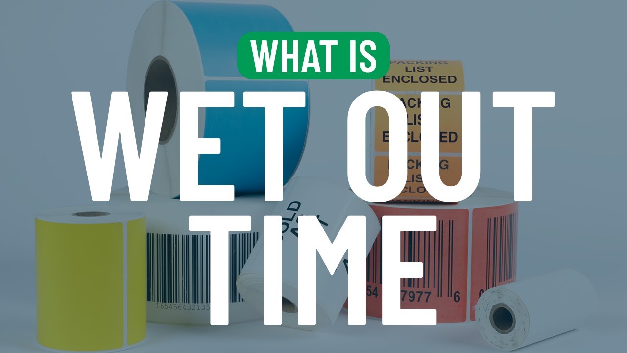What is Wet Out Time? | Smith Corona Labels - YouTube