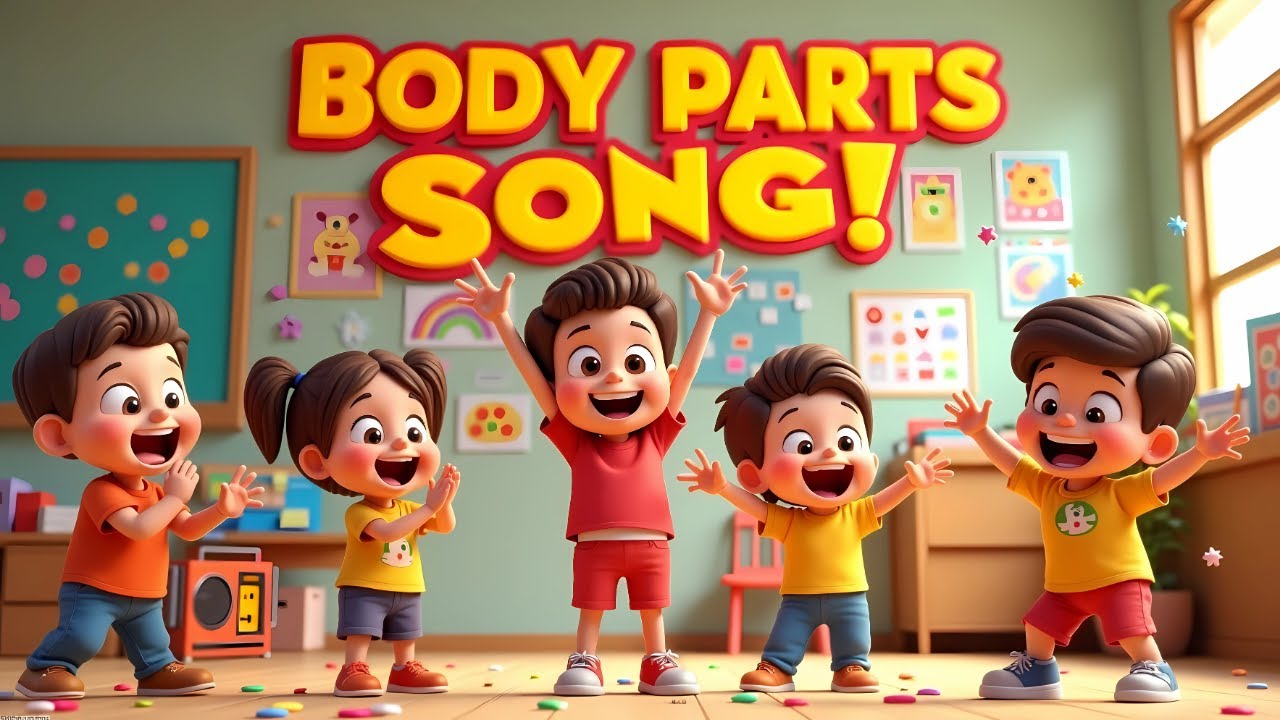 Learn Body Parts FAST with this Catchy Song in Just 3 Minutes - YouTube