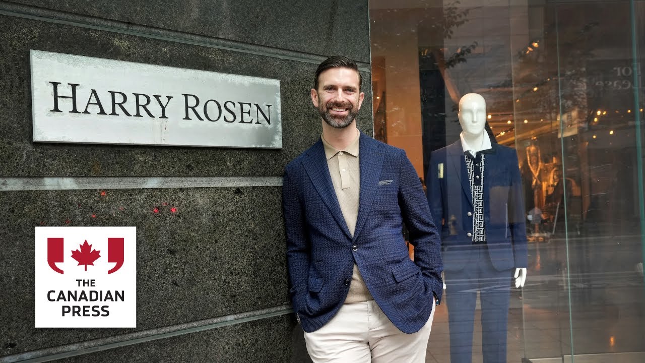 Retailer Harry Rosen evolving with men's style - YouTube