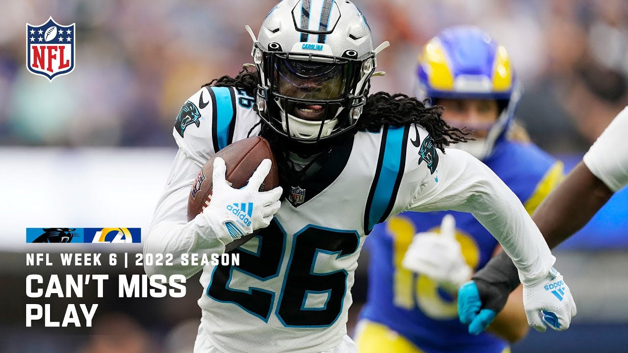 Panthers Defense Gets a Pick Six! - YouTube