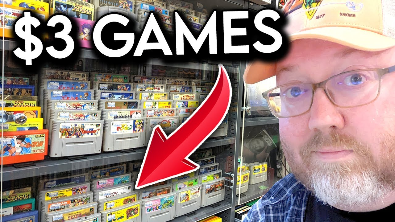 Let's Hunt for Games at Book Off in NYC - YouTube