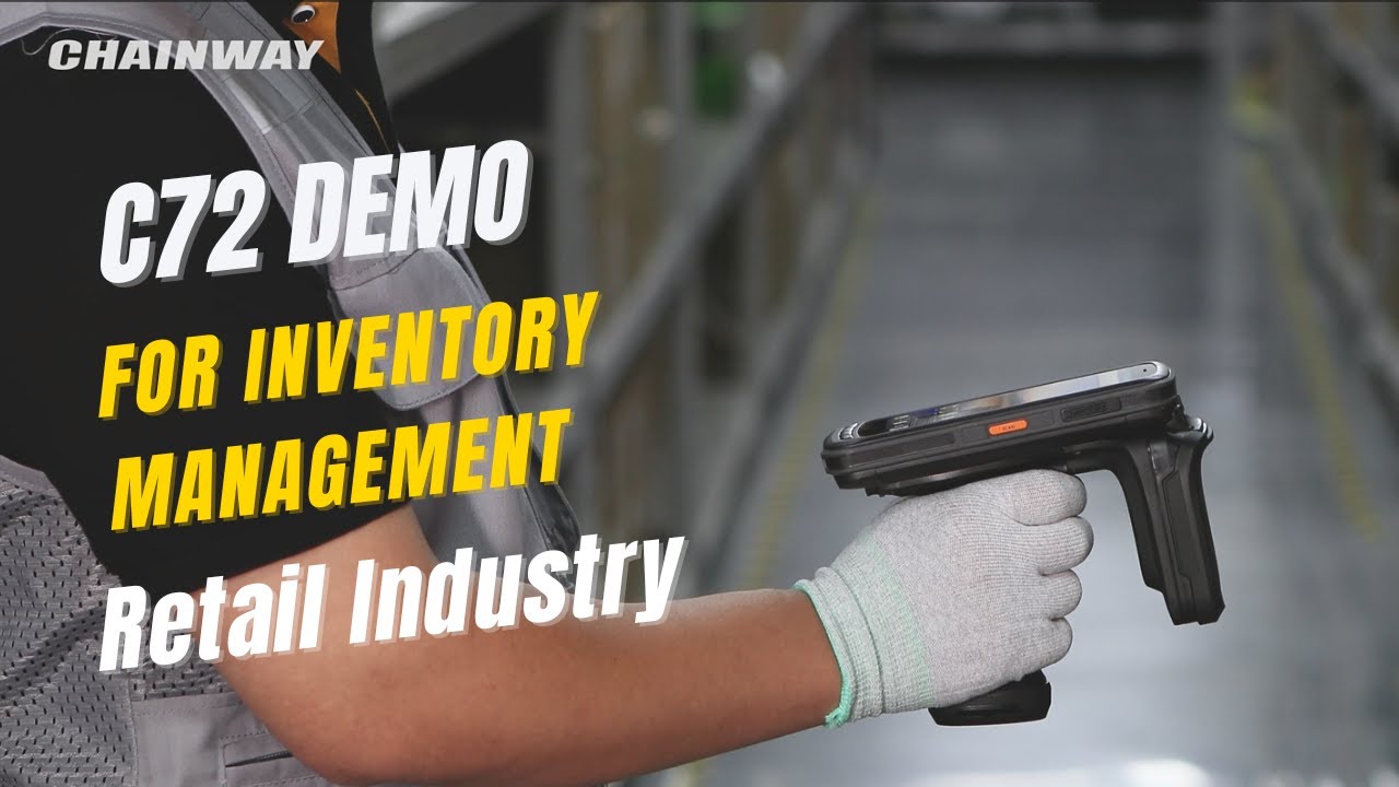 C72 Mobile Computer Demo for Inventory Management - YouTube