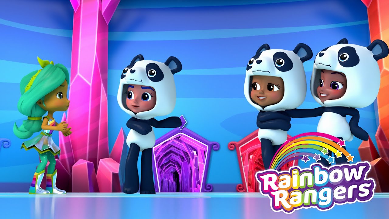 Team Panda Recruits Pepper | Rainbow Rangers Episode Clip - YouTube