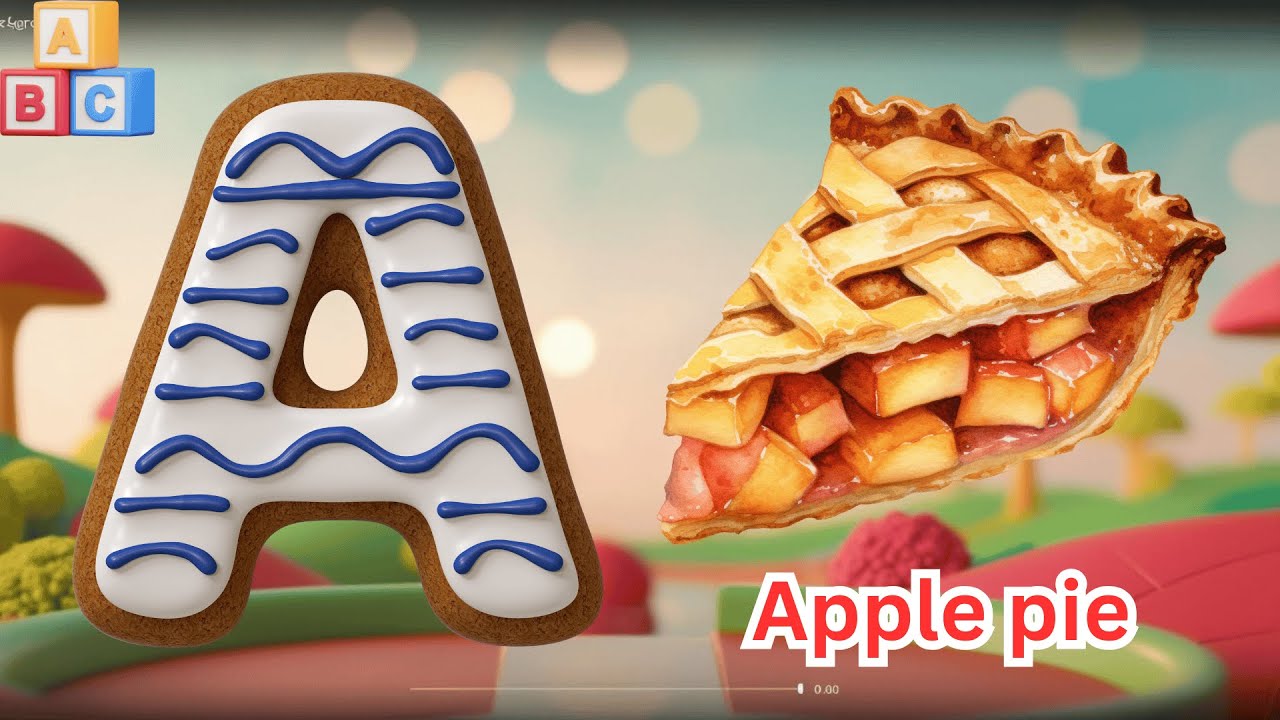 "ABC Phonics Snack Song 🍩🎶 | Learn the Alphabet with Yummy Snacks! 🍕🍦 ...