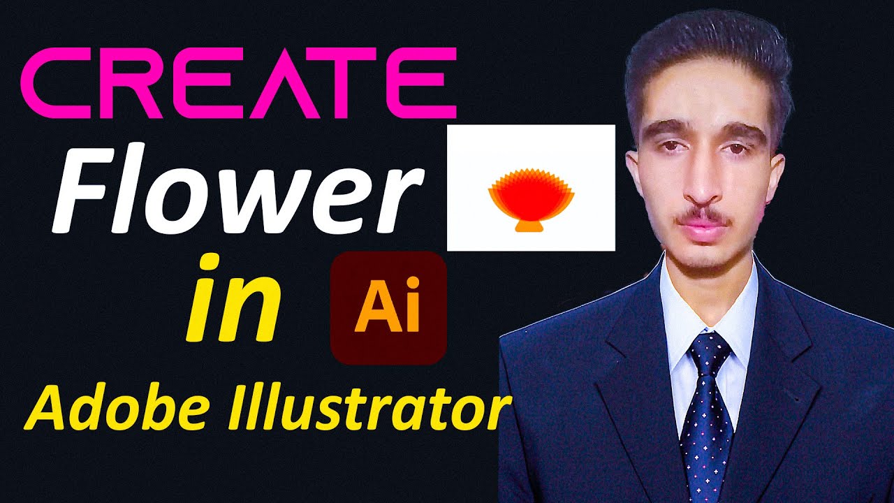Create flower in Illustrator Class 04 | Adobe illustrator tutorials - YouTube