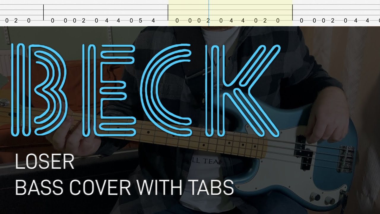 Beck - Loser (Bass Cover with Tabs) - YouTube
