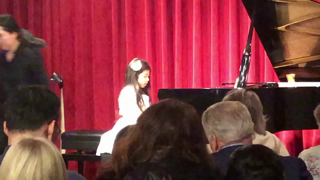 Bella Choi Piano Recital Sonatine Op.55 No.1 3rd Vivace by Friedrich ...