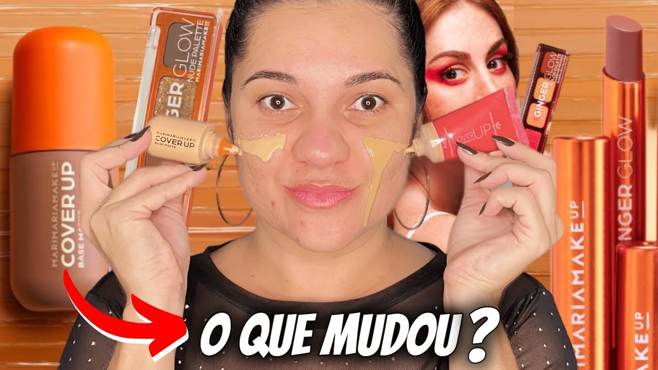 Nova Coleção de MAKE GINGER GLOW - Mais um LANÇAMENTO Mari Maria Makeup ...