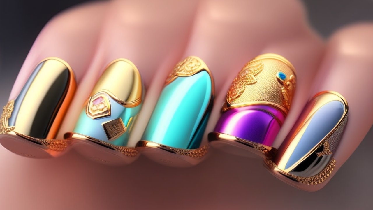 New Nail Art Design | Nail Polish Tips and Tools | Nail Tutorial ...