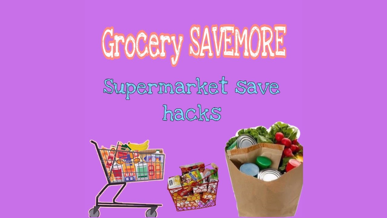 tipid hacks sa grocery store - YouTube