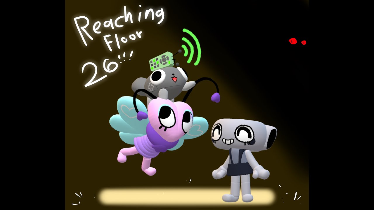 Dandy's World (UPDATE) | Reaching floor 26 with my friend! - YouTube