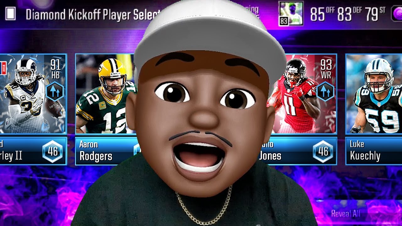 MEMOJI QJB PULLING 90+ OVR DIAMONDS IN PACK OPENING! Madden Mobile 19 ...