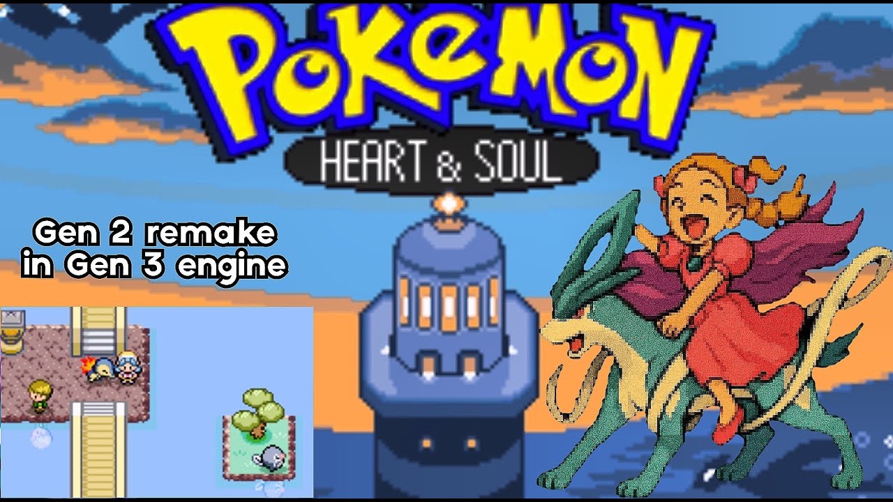 Pokemon Heart and Soul Gen 2 Remake - YouTube