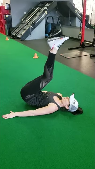 Lying Reverse Crunch Pulse - YouTube