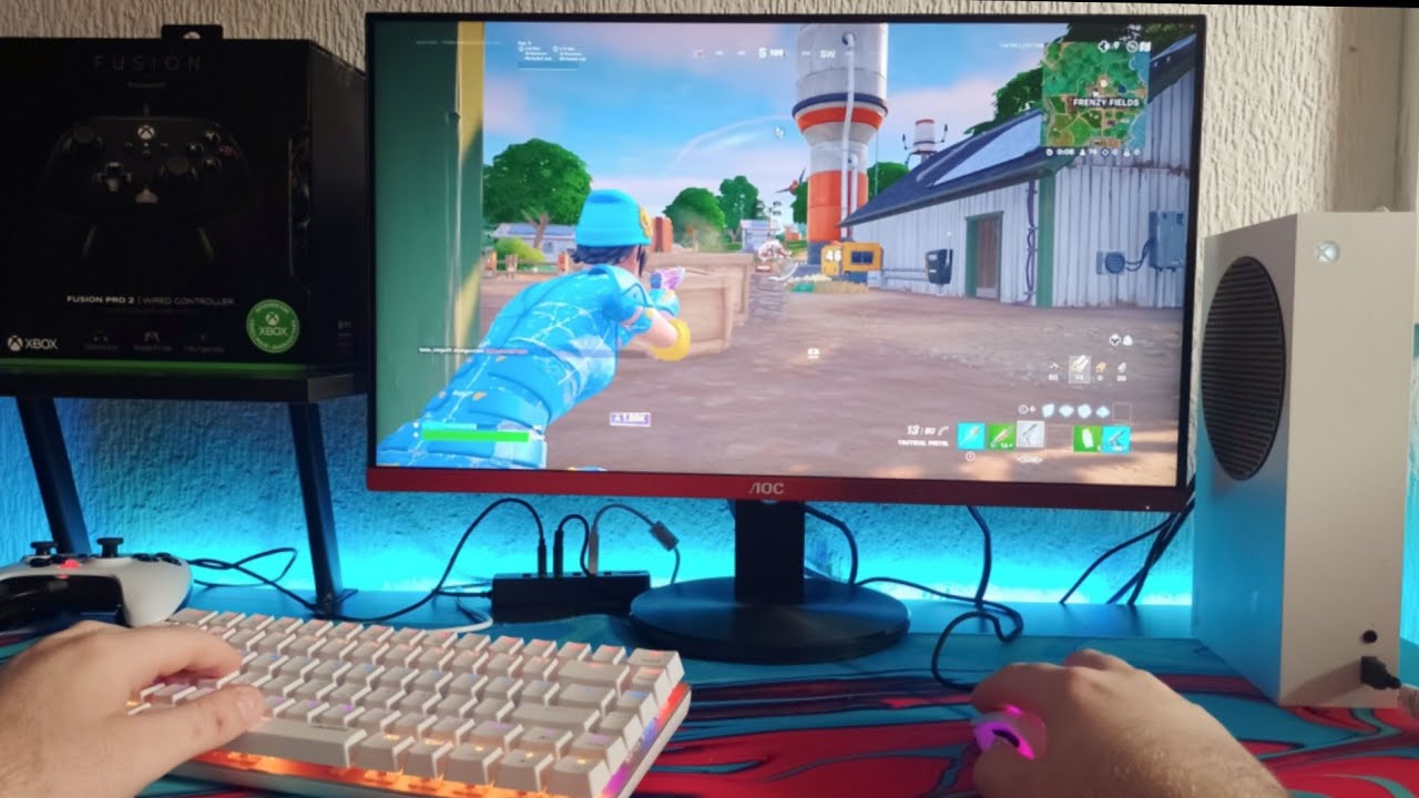 Xbox Series S KBM HANDCAM + Smooth Season 2 Arena Gameplay + Settings ...