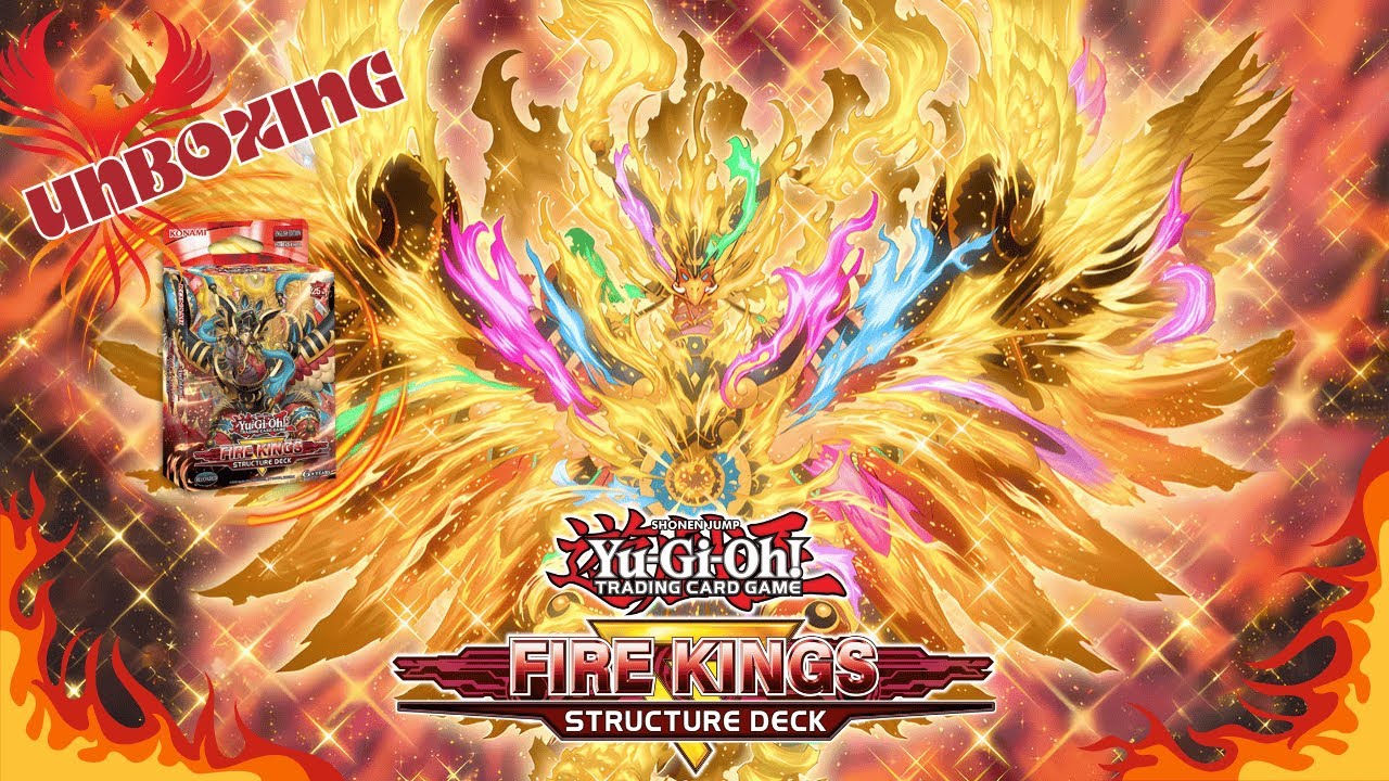 Unboxing Structure Fire Kings - Yu-Gi-Oh! TCG - YouTube