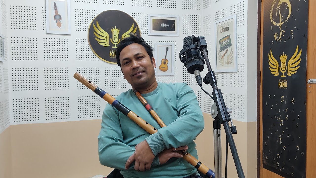 Studio King is live with Senior Flutist of Nepal Mr. Gopal Dev Ghatani | - YouTube