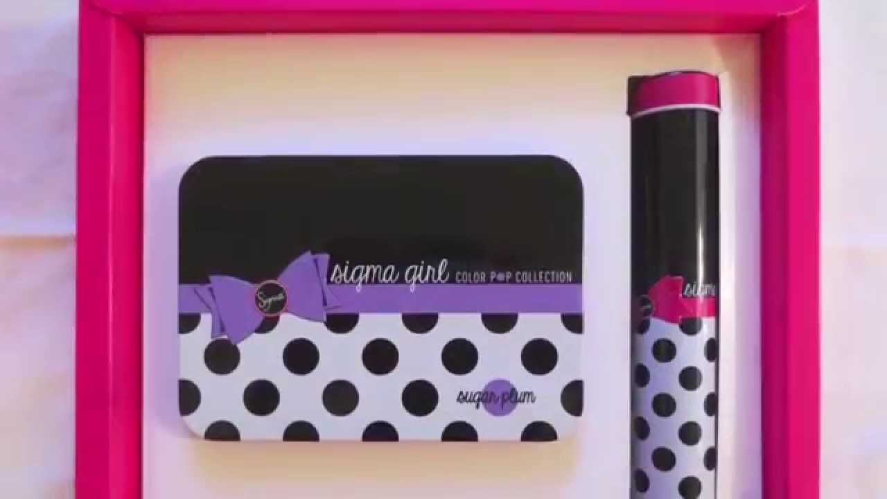 Introducing SIGMA GIRL Color Pop Collection! - YouTube