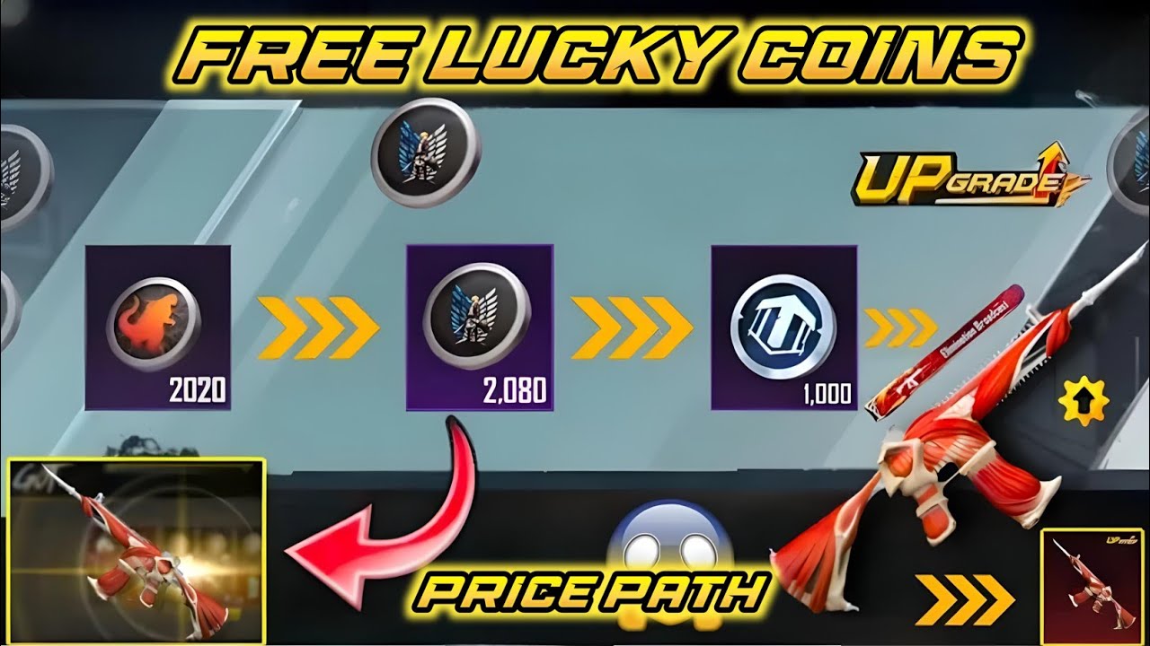 Get FREE Lucky Coins & Unlock AOT M416 Skin in PUBG Mobile 💰🔥 | 100% ...