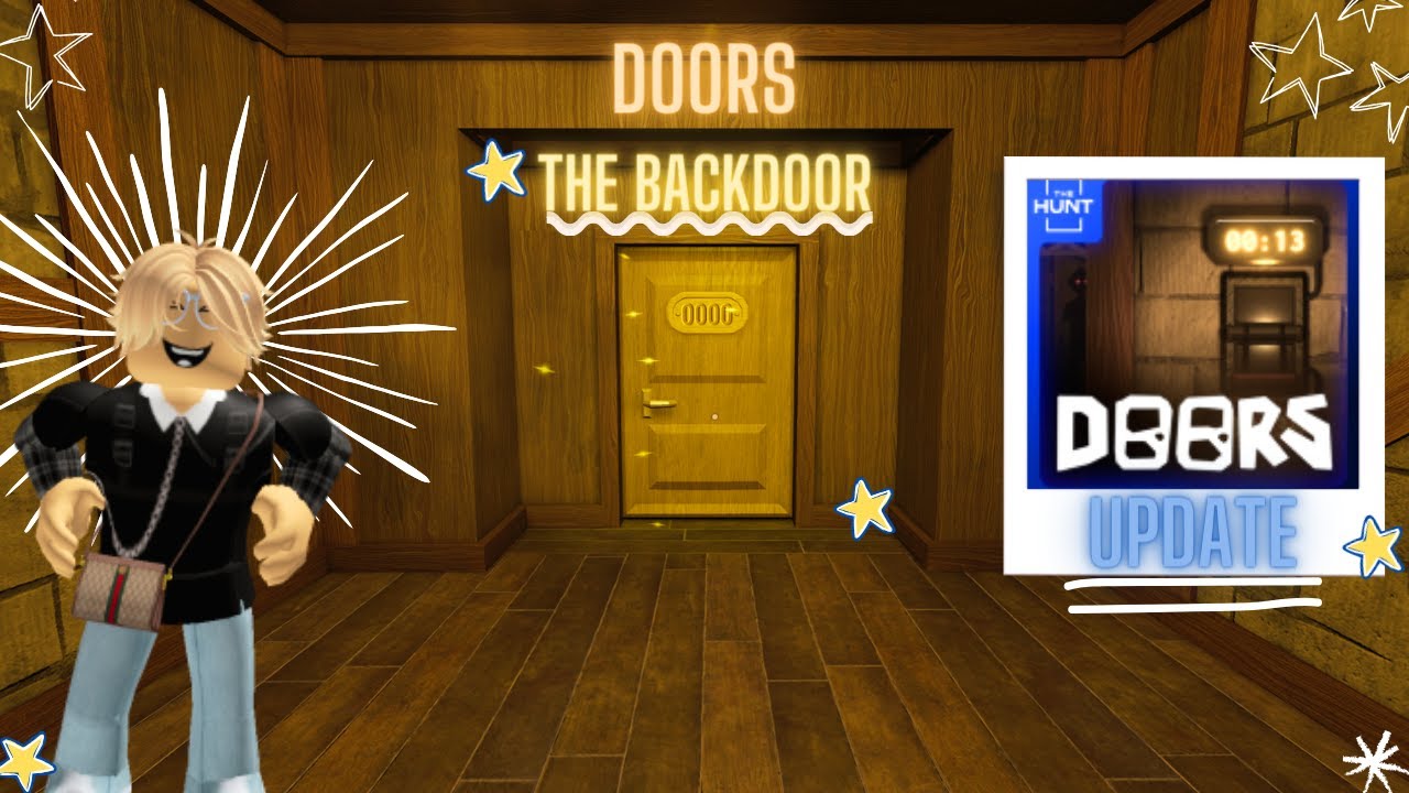 Doors: The Backdoor | Full Walkthrough | (Roblox Doors) | The Hunt ...