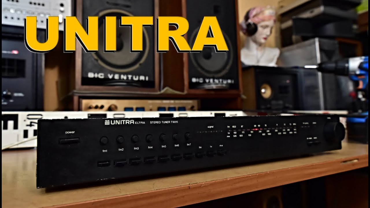 UNITRA ELTRA T9015 stereo tuner What's Inside? - YouTube