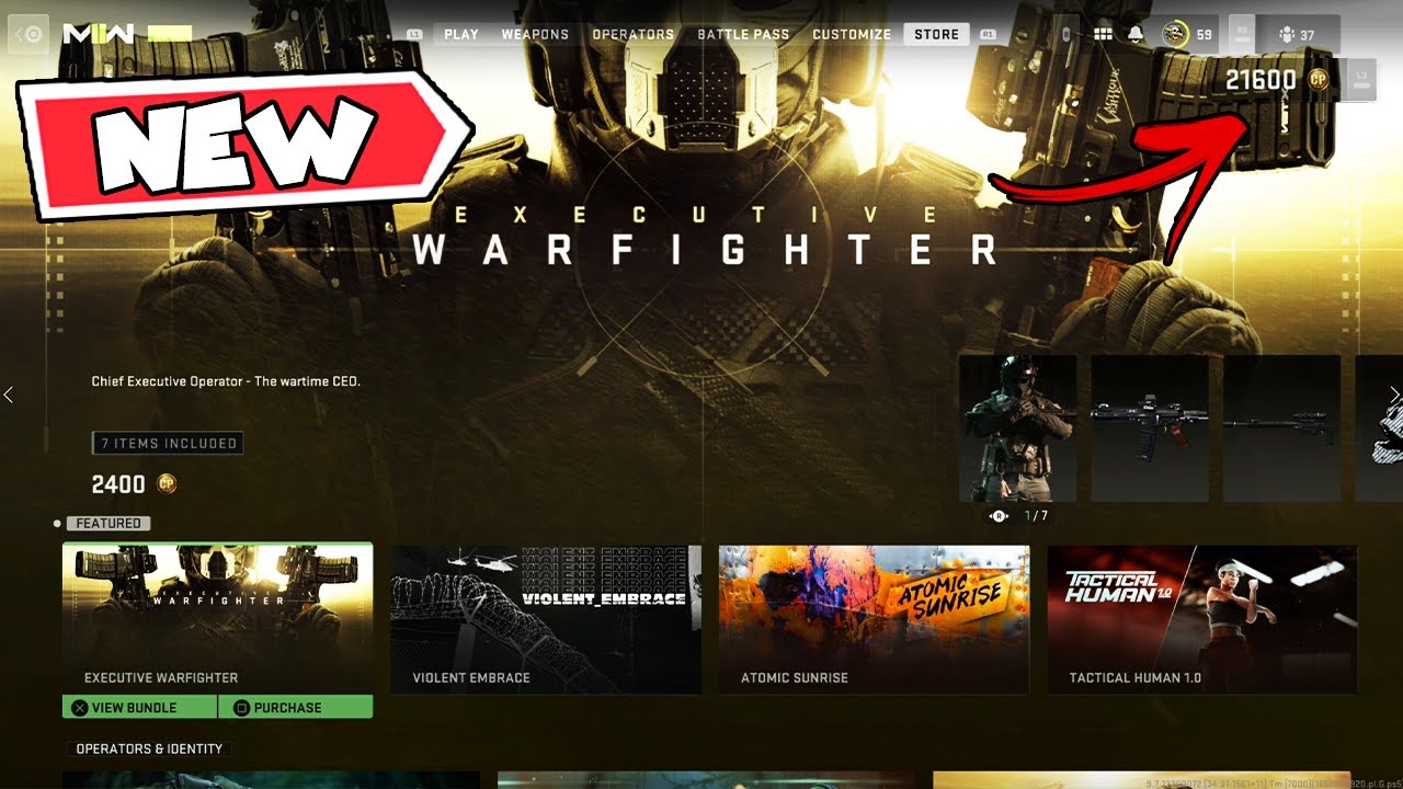 Buying Everything in Warzone 2 Store & Unlocking Unreleased BLUEPRINTS ...